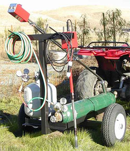 Gopher Control With Propane And Oxygen Remote Controlled Organically ...